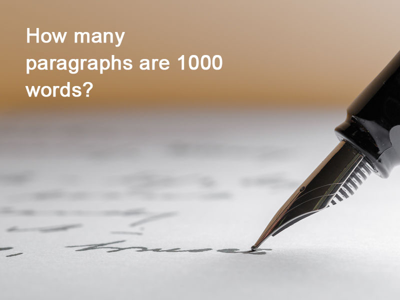 How Many Words In A Paragraph Explore Writing Tips