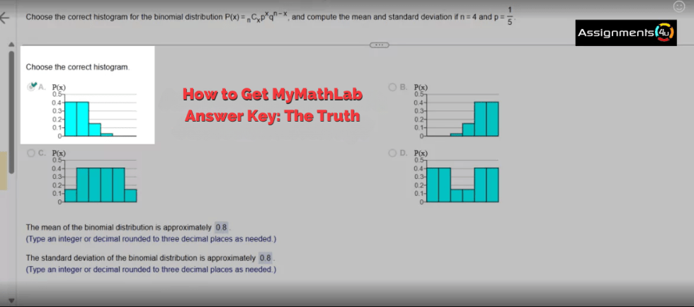MyMathLab Answers | Expert Help for Your A+ Grade